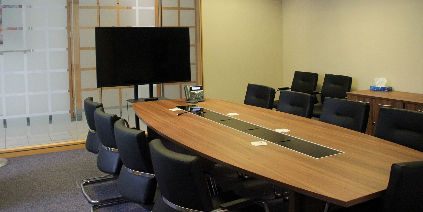 Create A New Boardroom with Storage - Park Systems
